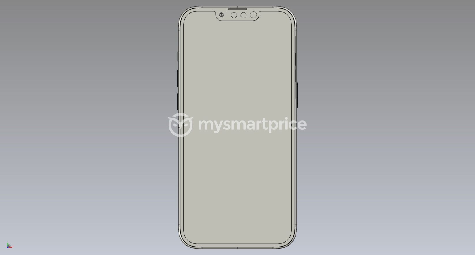 「iPhone 14」のCAD画像 | APPLE LINKAGE